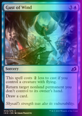 MTG Magic the Gathering Gust of Wind (54/434) Ikoria Lair of Behemoths ...