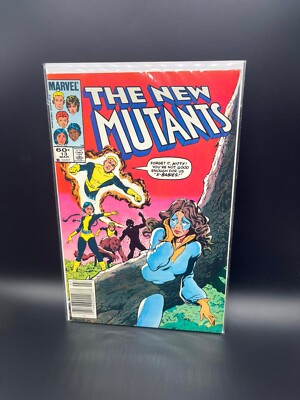 The New Mutants #13 Newsstand Marvel Comics 1st App Doug Ramsey "Cypher ...