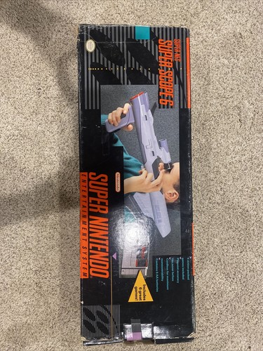 Nintendo SNES Super Scope 6 Bazooka Blaster Light Transmitter Gun Only ...