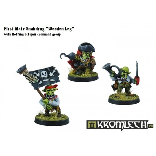 Goblin Pirates Command x3-Kromlech-Gretchin Grot Boss Ork Freebootaz ...