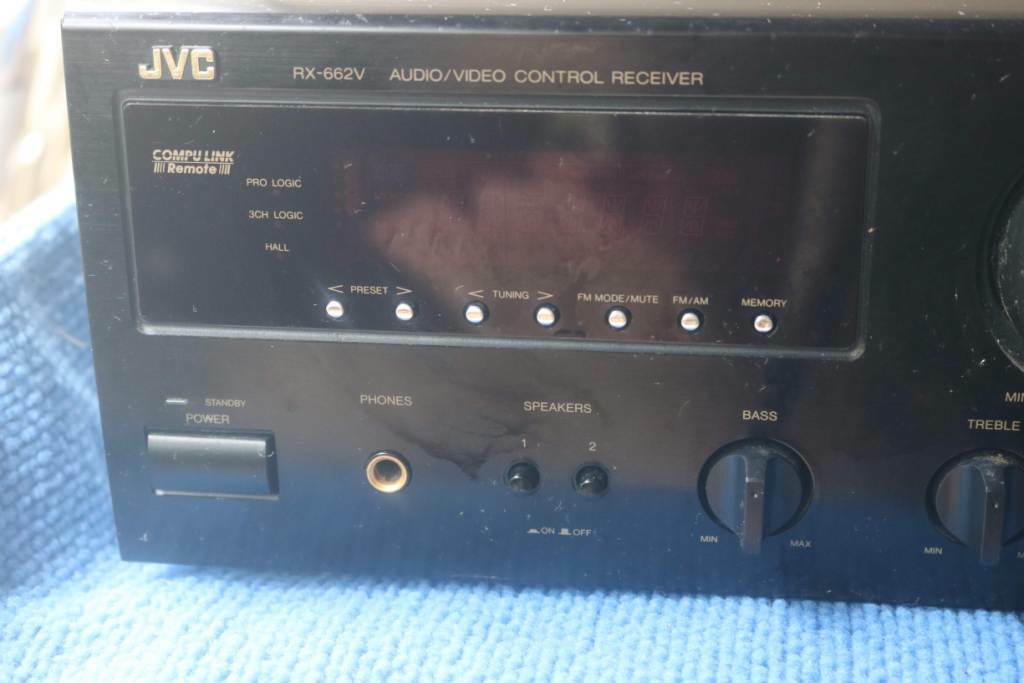 JVC Model RX-662VBK Stereo AV Receiver | eBay
