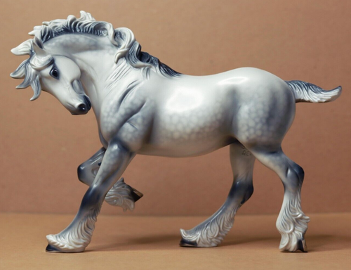 Breyer Traditional Party Time Porcelain Shire Horse BreyerFest SR 2009 ...