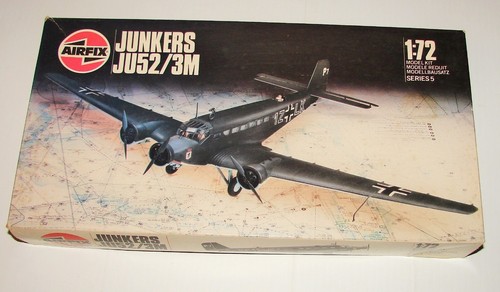 Junkers JU52/3M Airplane 1:72 Airfix Models | eBay