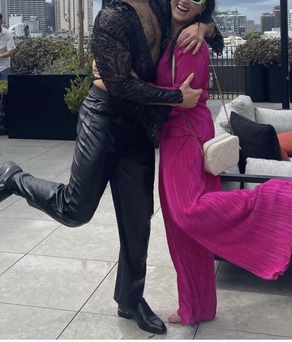 Sportsgirl pink plisse set size small and medium | eBay