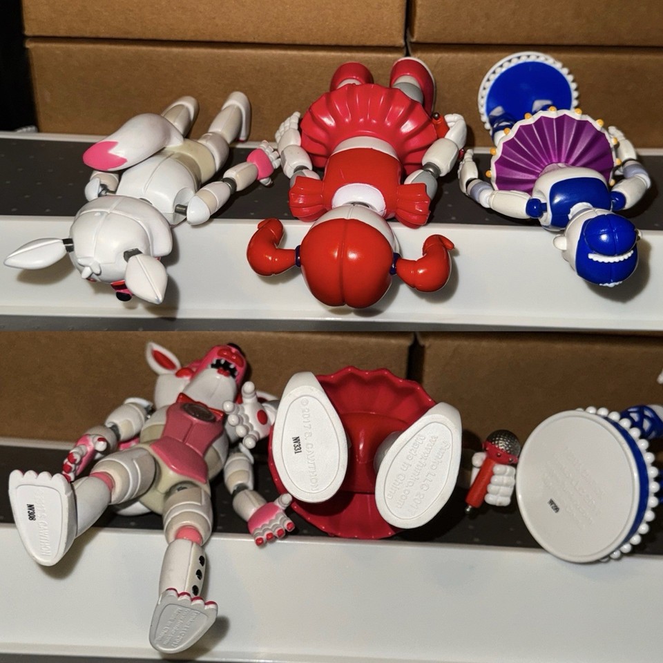 FNaF Sister Location Funko Action Figures Lot of 5 Funtime Freddy ...