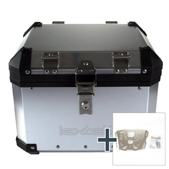 Lextek - LGBAV043 - Aluminum Top Box, Silver for sale online | eBay