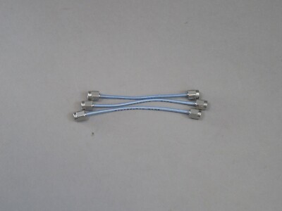 LOT of 3 SMA Plug to SMA Plug 3.5 Inch Minibend Semi Flex Cable DC to ...