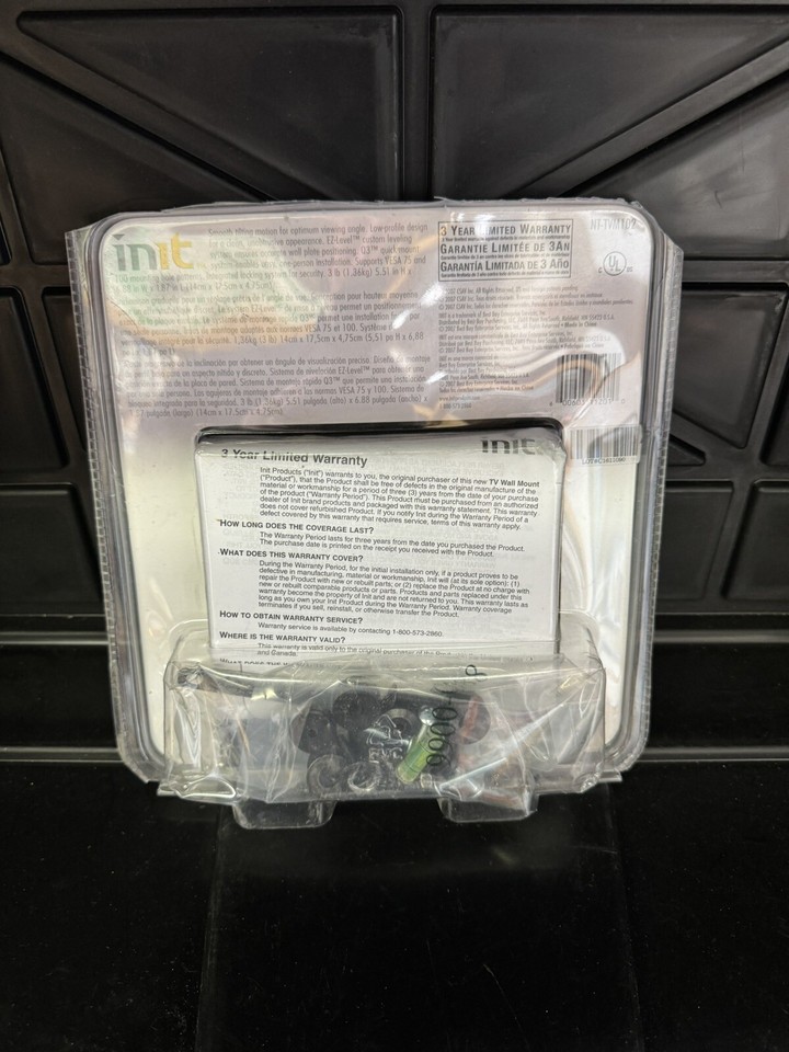 Init Tilting Wall Mount for 13-30in Flat Panel TV. New In Box | eBay