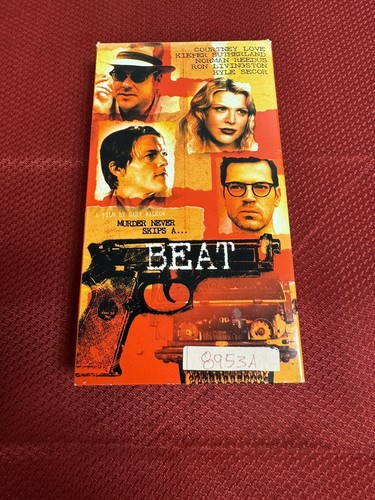Beat (2000) - VHS Video Tape Drama Courtney Love Kiefer Sutherland ...