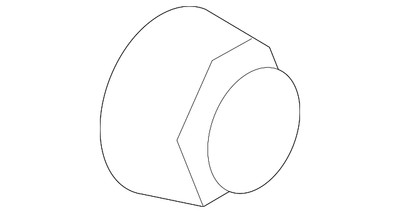 Genuine gm Axle Nut 13208672 | eBay