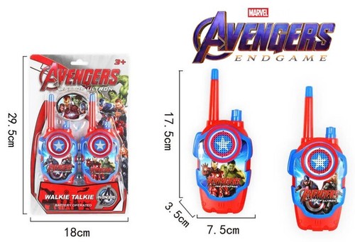MARVEL AVENGERS ELECTRONIC 2 WAY RADIO WALKIE TALKIE KIDS IN/OUTDOOR ...
