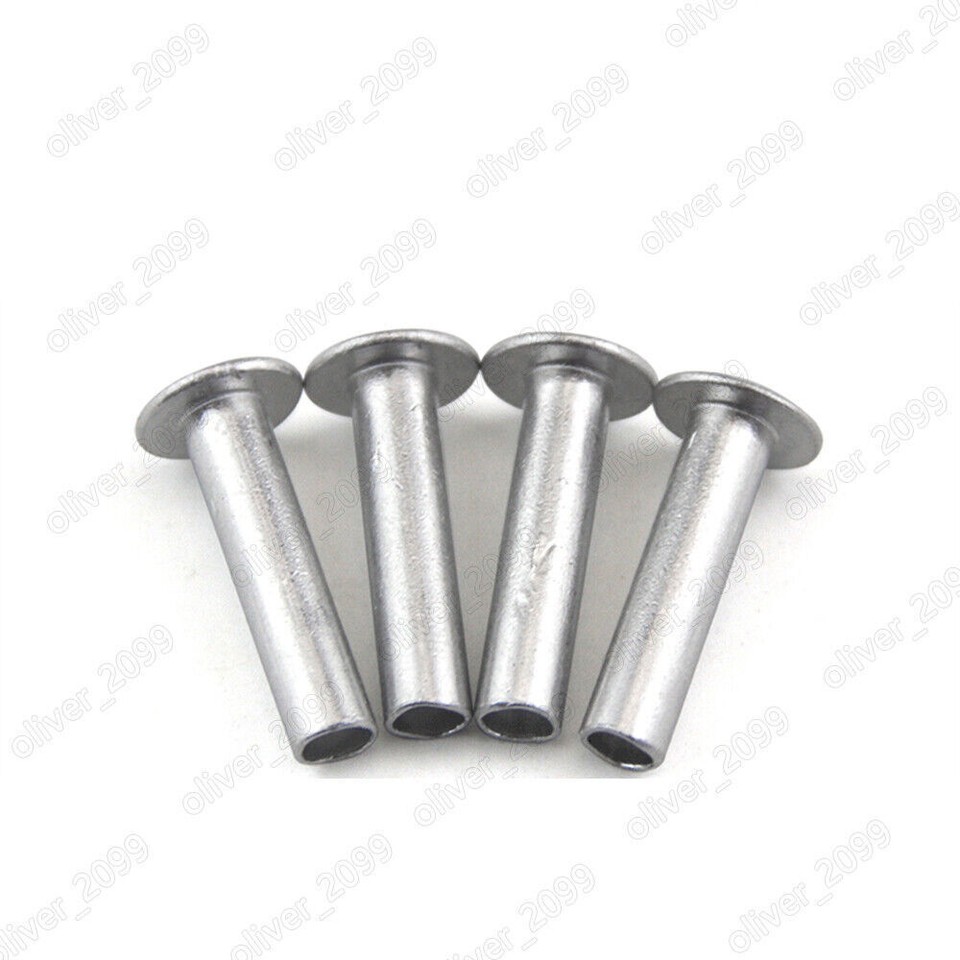 Aluminum Oval Head Semi Tubular Rivets M2 M2.5 M3 M4 M5 M6 | eBay