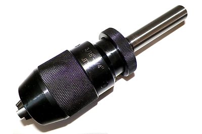 Keyless 3/16"- 3/4" Drill Chuck Self Tighten With 3/4" Straight Shank ...