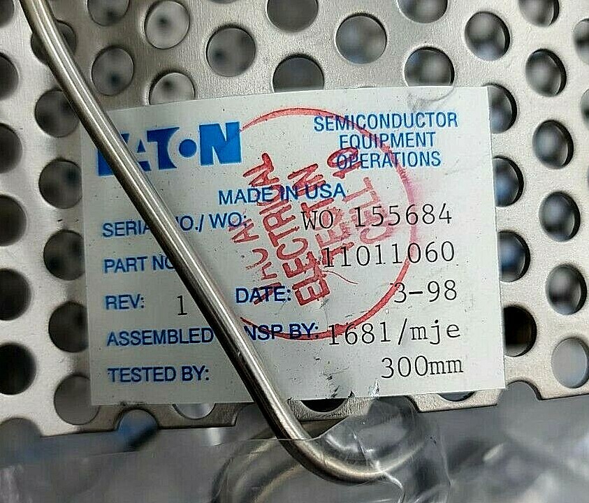 11011060 /ASSY GAS BOX MANIFOLD 302-01 MKS 1640A-011/EATON AXCELIS HE3 ...