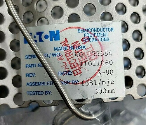 11011060 /ASSY GAS BOX MANIFOLD 302-01 MKS 1640A-011/EATON AXCELIS HE3 ...