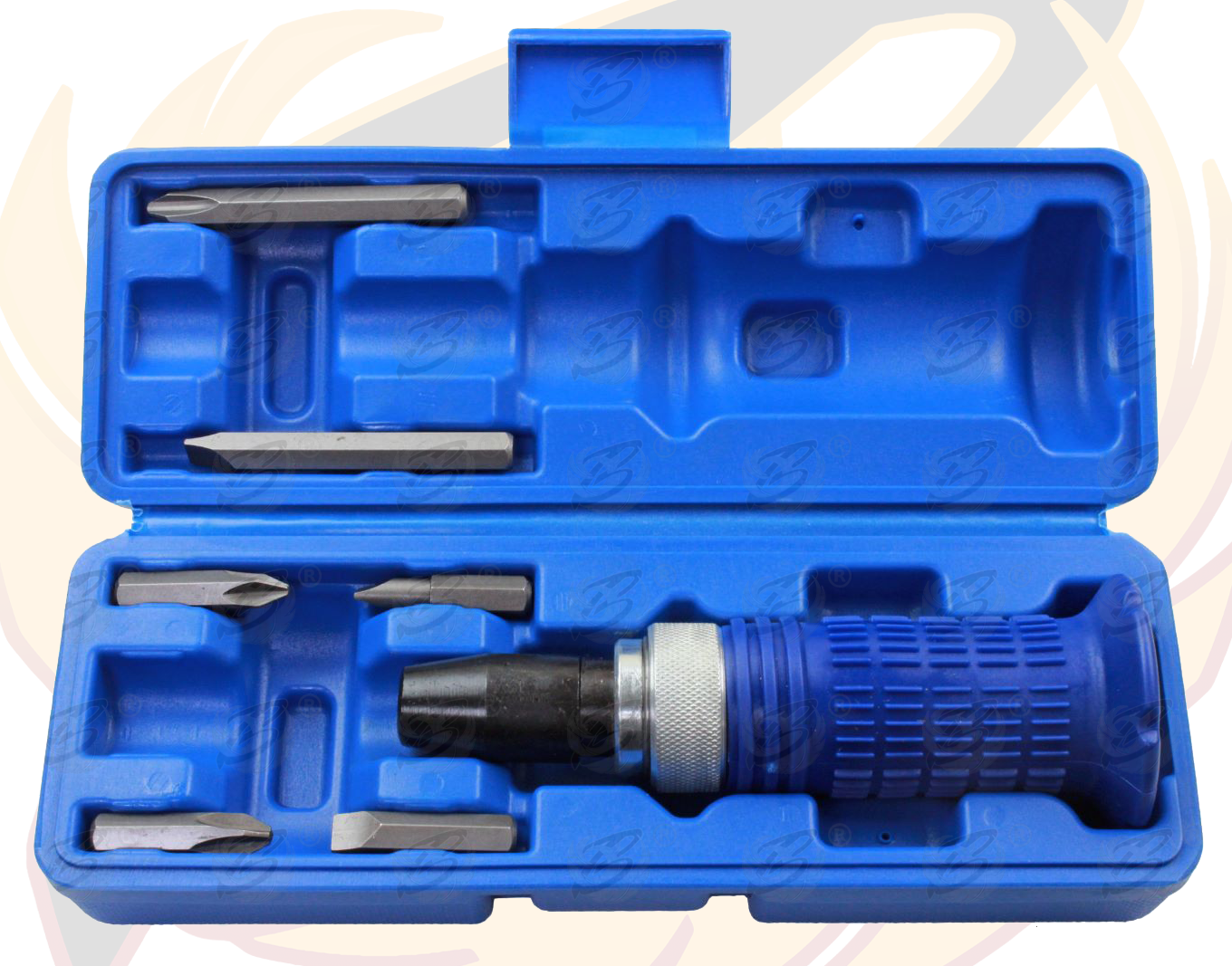 US PRO Impact Driver 7pc Heavy Duty Impact Screwdriver Impact Bits Pozi ...