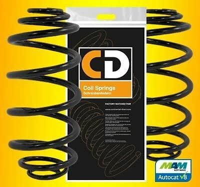 Rear Coil Springs x2 Pair for Audi A4 2000 to 2008 Saloon | eBay