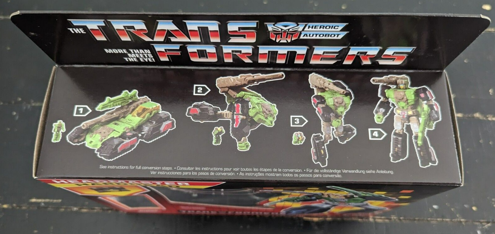 Hasbro Transformers Generations Retro Headmaster Hardhead Figure for ...