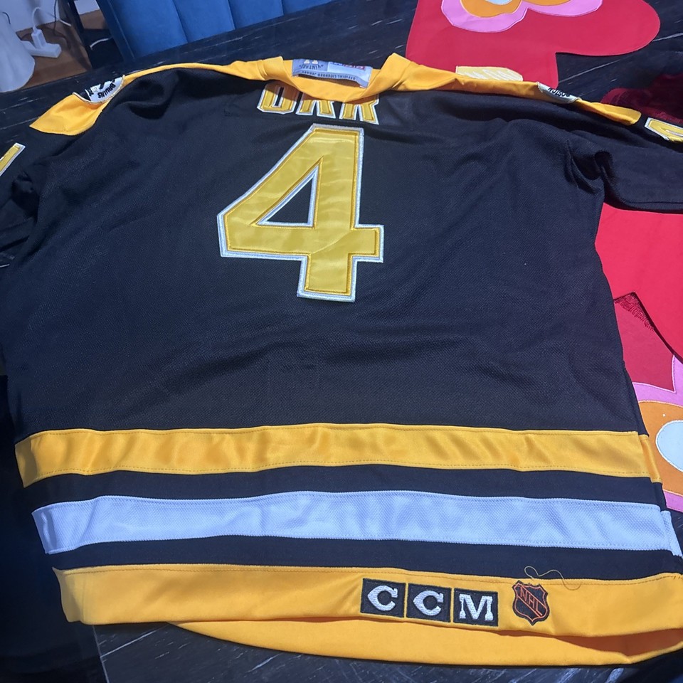 Boston Bruins Hockey Jersey Number 4 Bobby ORR | eBay