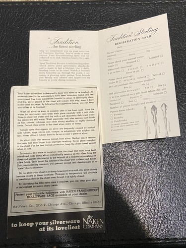 66 Piece Sterling Silver Flatware By Tradition Model Bromley Du Maurier ...