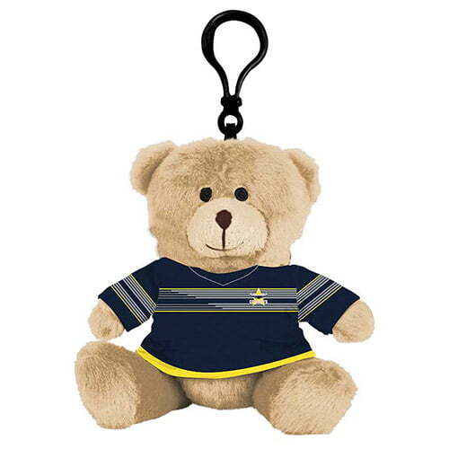 North QLD Queensland Cowboys NRL HANGING Plush Teddy Bear Bag Tag ...