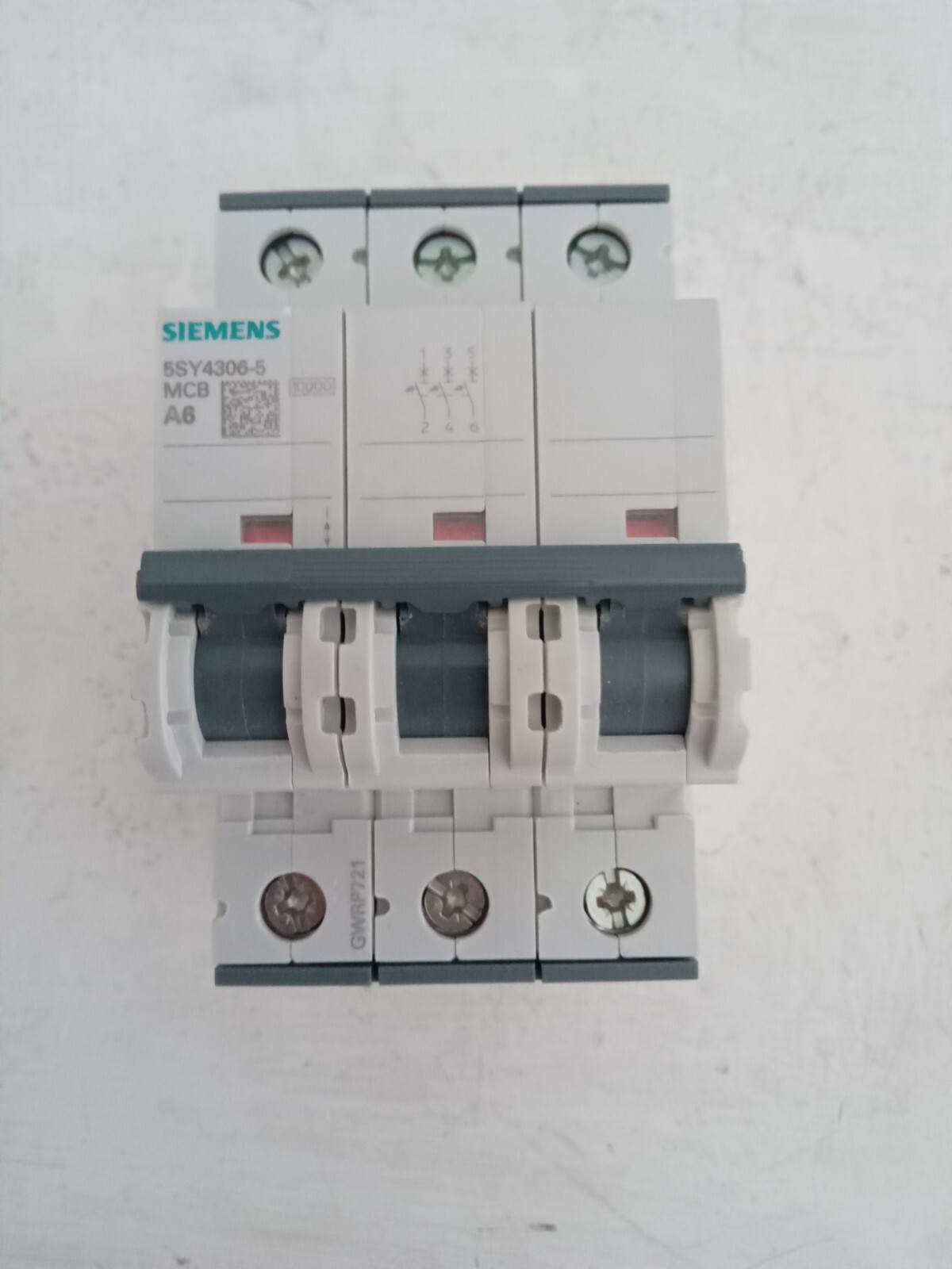 Siemens 5SY4306-5 MCB A6 IEC/EN 60947-2 CIRCUIT BREAKER | eBay