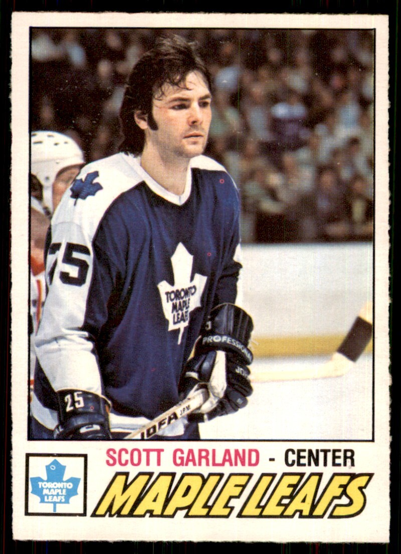 1977-78 O-Pee-Chee Scott Garland Toronto Maple Leafs #302 | eBay