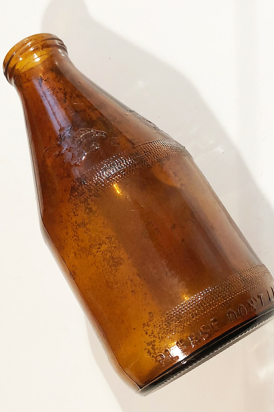 Budweiser, Anheuser Busch vintage 1970's beer bottle, rare smooth ...