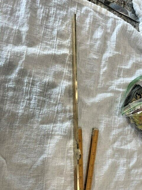 2351J - Vintage Stanley No. 15 - 24" Boxwood & Brass Folding Rule ...