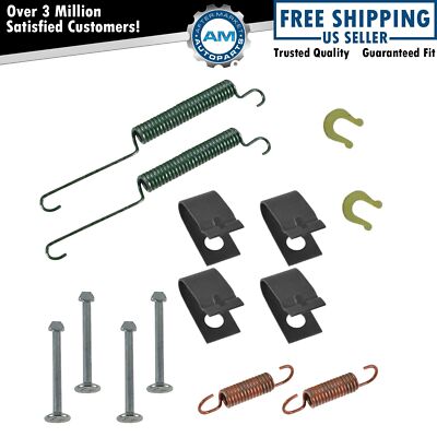 Rear Drum Brake Hardware Combination Spring Pin Kit Set for Honda Civic ...