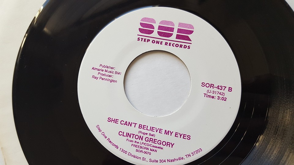 CLINTON GREGORY - Play Ruby Play / She Can't Believe My Eyes COUNTRY 7 ...