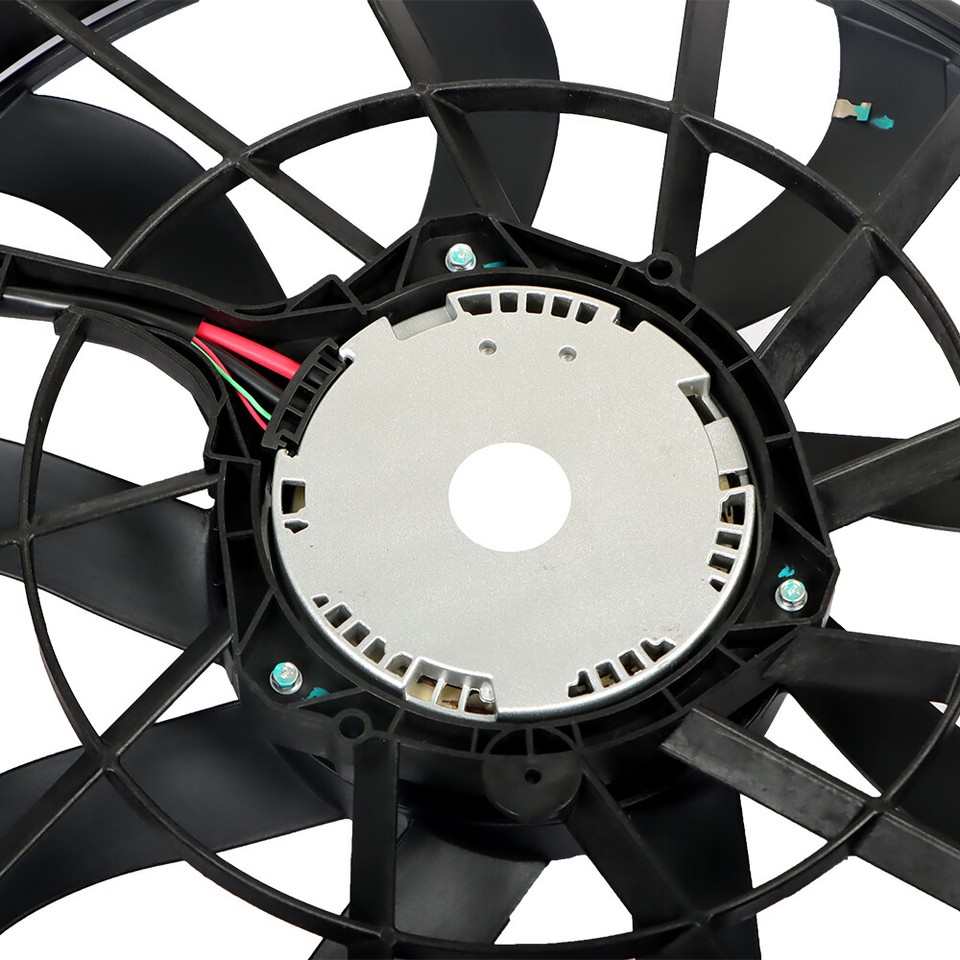Radiator Cooling Fan Assembly 95810606120 Fit For Porsche Cayenne 2011 ...