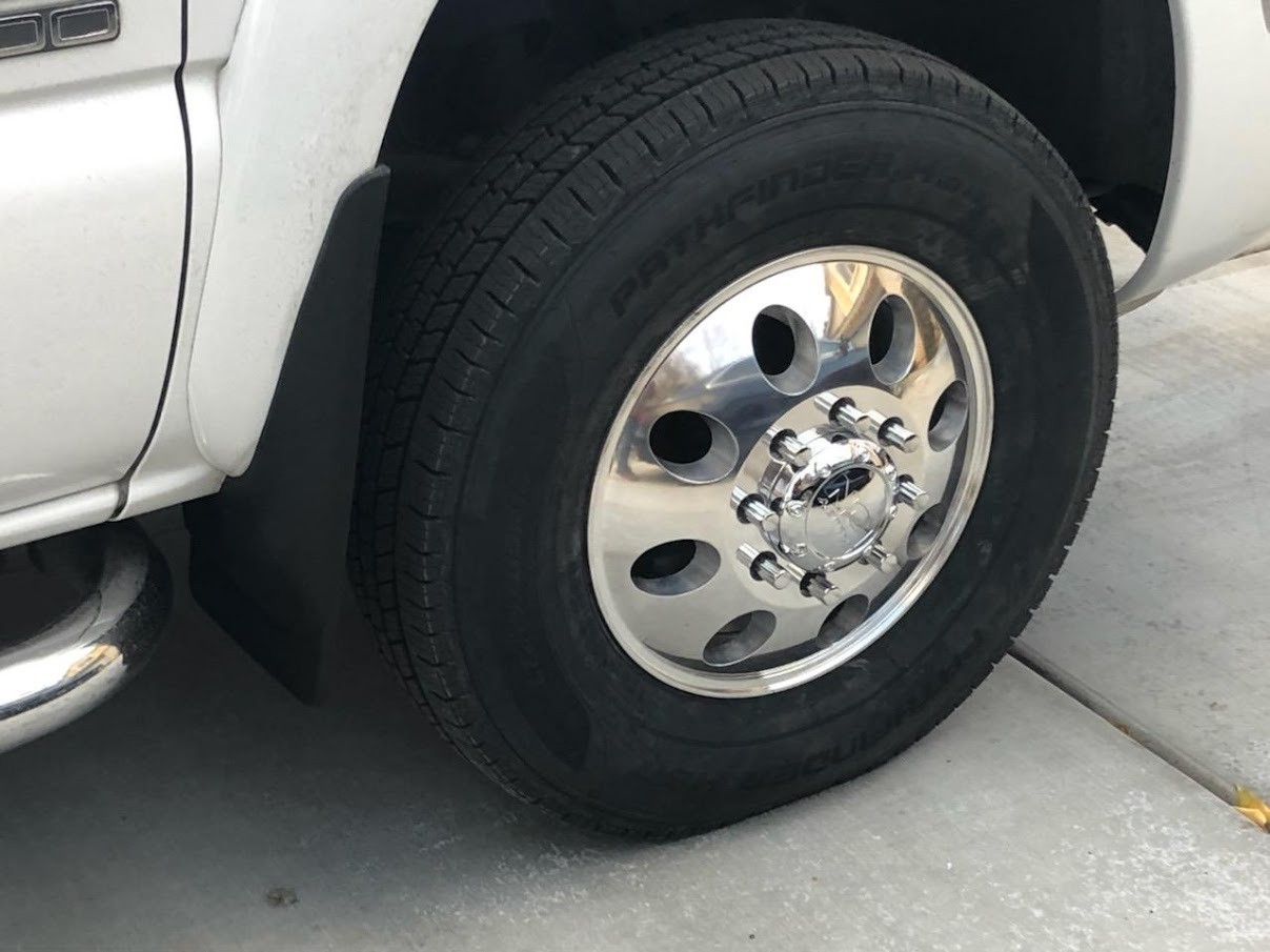 4) 16"X6 GMC CHEVY 8 LUG (ALCOA STYLE) DUALLY POLISHED WHEELS 167 ION ...