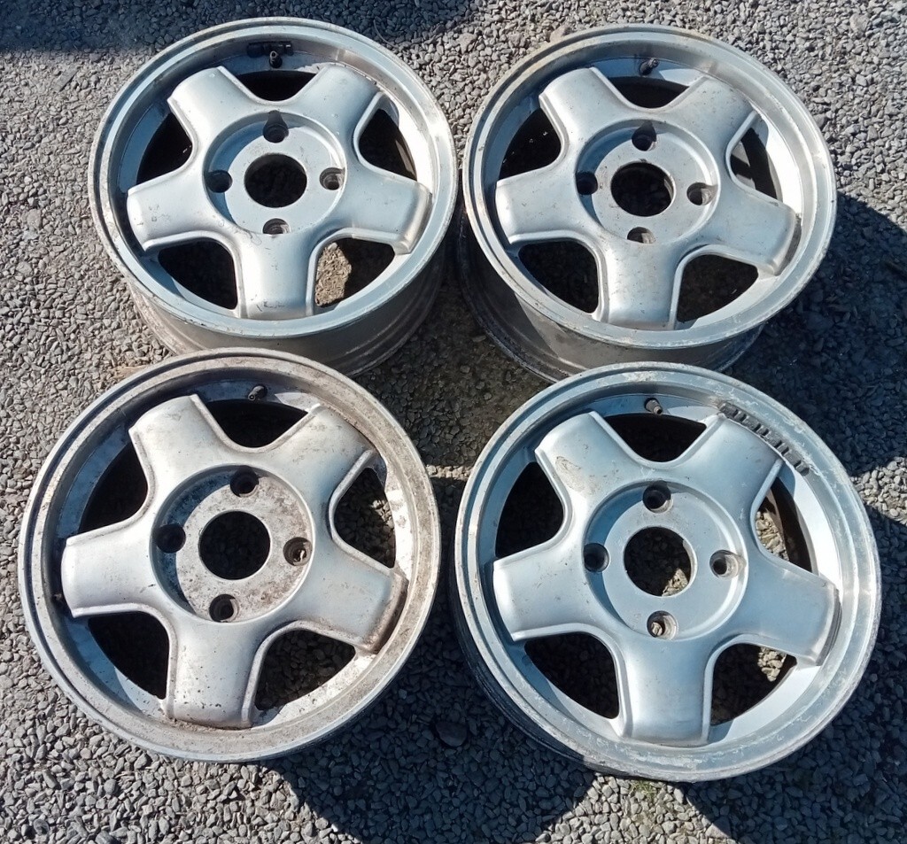 Revolution RFX 15" Alloy Wheels 4x130 15x5.5j Skoda Estelle VW Beetle ...