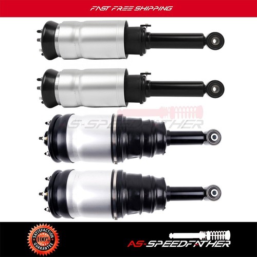 2 Pairs Rear + Front Air Suspension Struts For Land Rover LR3 LR4 L319 ...