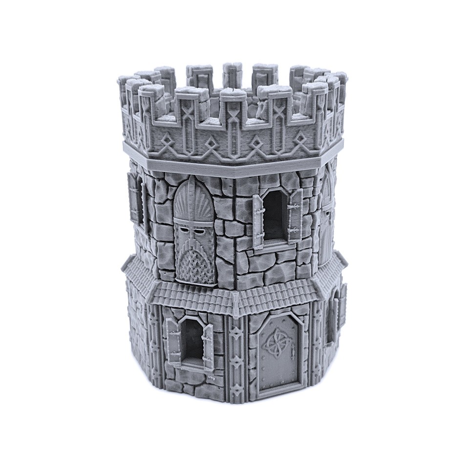 Dwarven Outpost by Printable Scenery, 3D Printed Tabletop RPG Wargame ...