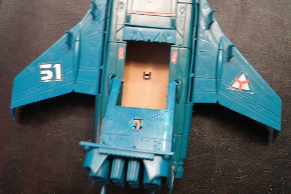 Kenner Mega Force 1989 Backlash Air Assault Rapid Deployer Plane and ...