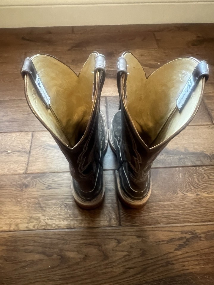 Men’s Anderson Bean Karung Snake Cowboy Boot. Size. 10.5EE | eBay