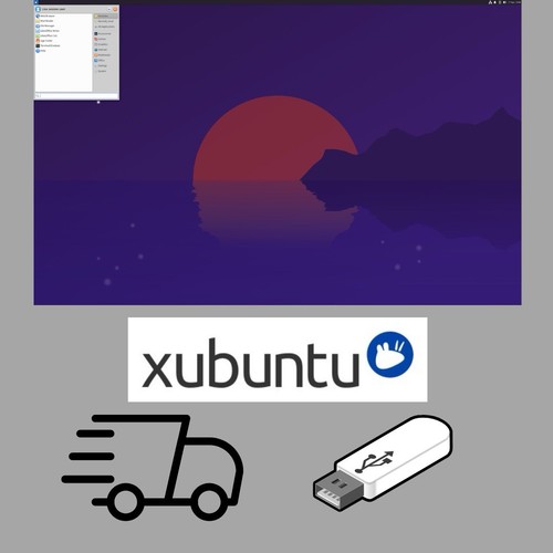 Xubuntu Linux 25.04 Linux LIVE or Install Bootable USB Flash Drive Xubuntu 64bit | eBay
