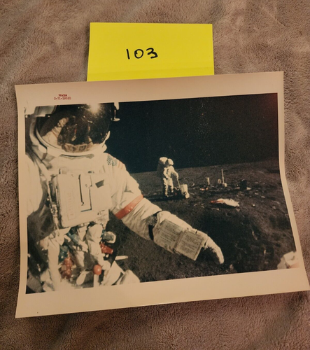 APOLLO 14 ALAN SHEPARD VINTAGE NASA "RED NUMBER" PHOTO S-71-19510 | eBay
