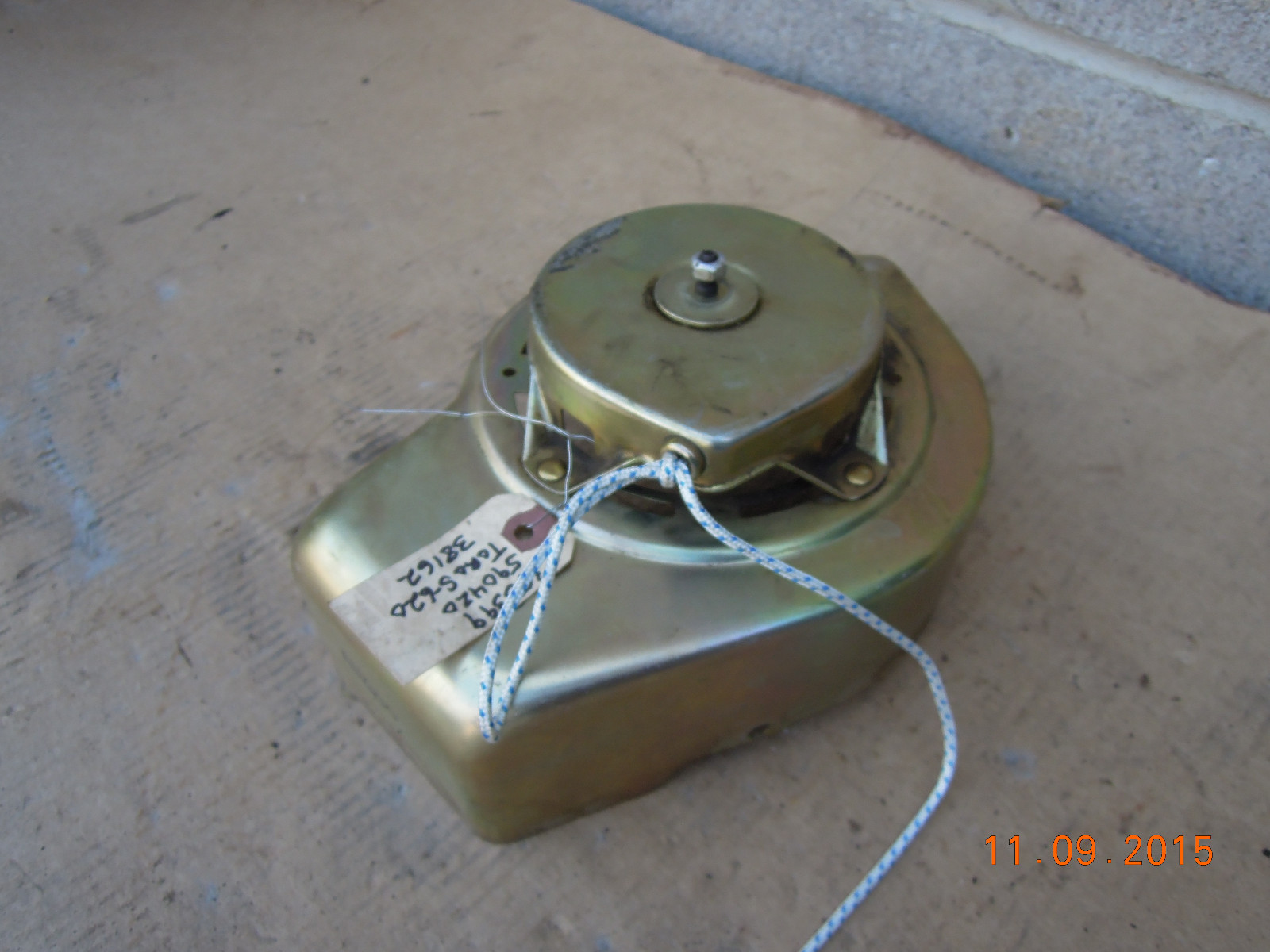 TECUMSEH FLYWHEEL COVER AND STARTER TORO S620 AH600 | eBay