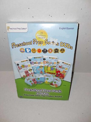 Preschool Prep Series Pack DVD 4-Disc Meet the Letters, Shapes, Colors ...