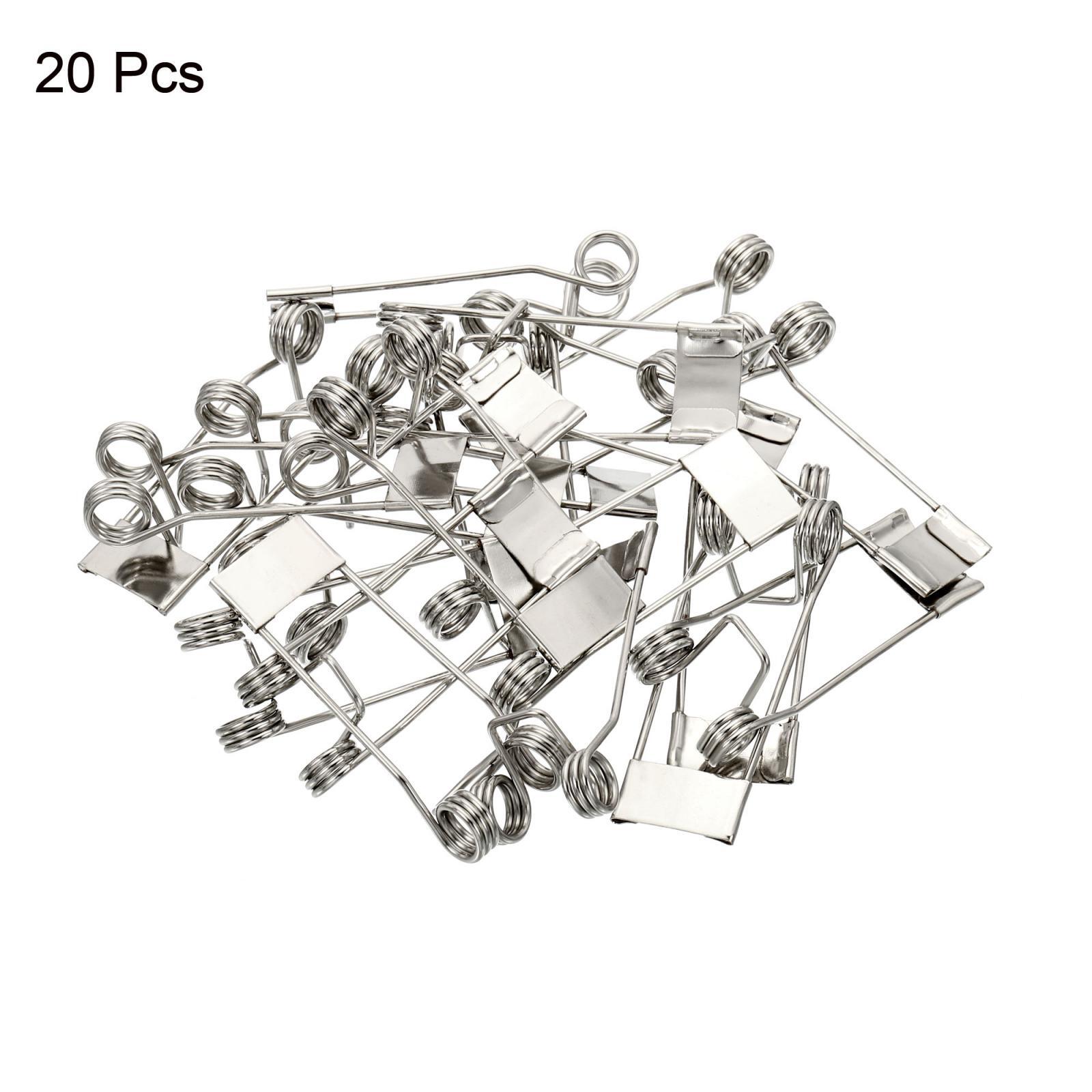 20pcs 51x18.5mm Downlight Spring Clip Ceiling Lamp Recessed Lighting ...