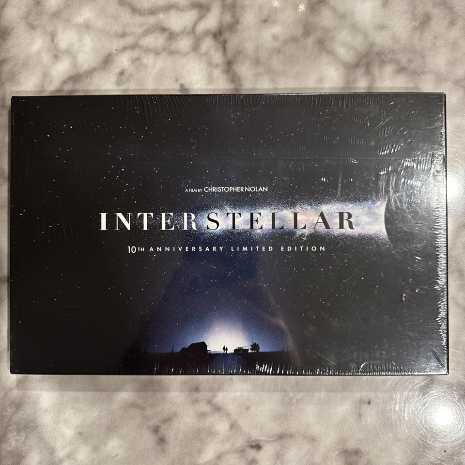 Interstellar 10th Anniversary Collector's Edition 4K UHD BluRay Digital ...