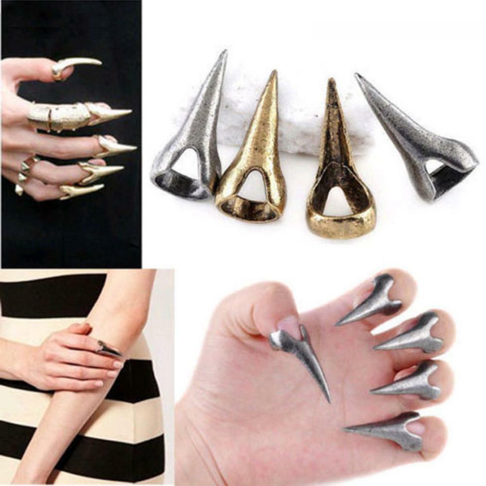 Claw Rings Gothic By Stainless Steel Dragon Claw Ring With Black Onyx,