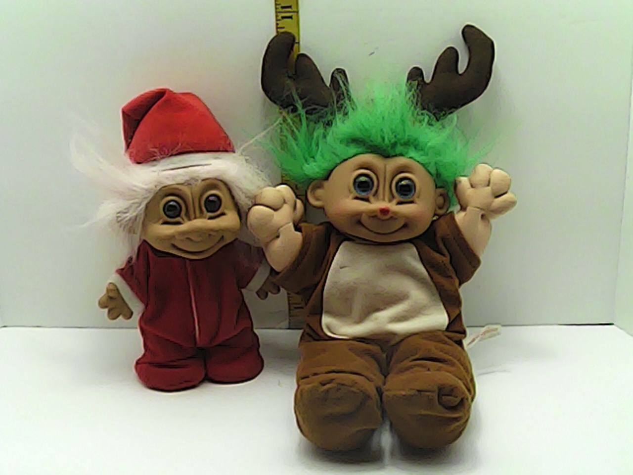 Santa Troll 8" nd Reindeer Troll 12" | eBay