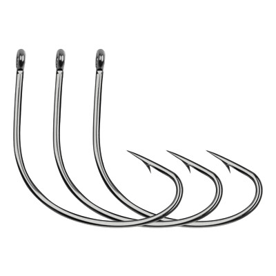 200PCS 37753 Wacky Hooks Wacky Rig Wide Gap Worm Fishing Hook 4# 2# 1 ...