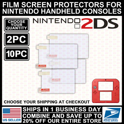 Film Plastic Screen Protector For Nintendo 2DS - Original 2DS Model ...