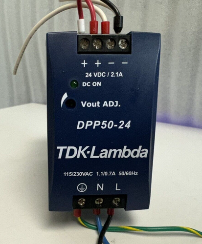 TDK-Lambda DPP50-24 N Rail Power Supplies 50W 24V 2.1A | eBay