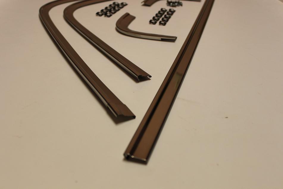 Fits Mopar 68 69 1968 1969 70 Dodge Charger Rear Window Trim Molding ...